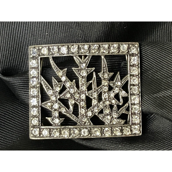 MMA | Jewelry | Rare Vintage Mma Faberge Ice Crystal Brooch Pendant Art ...